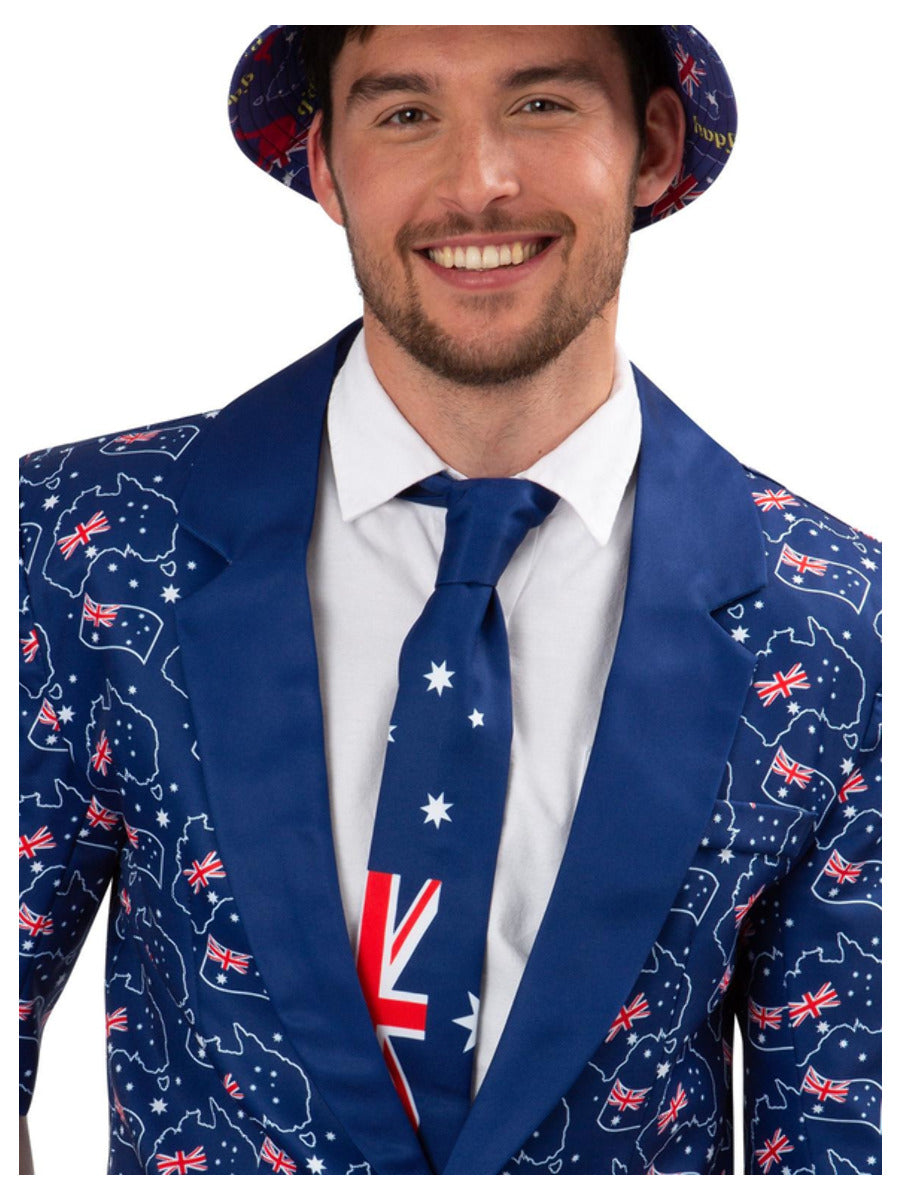 Australia Flag Tie | Smiffys.com.au – Smiffys Australia